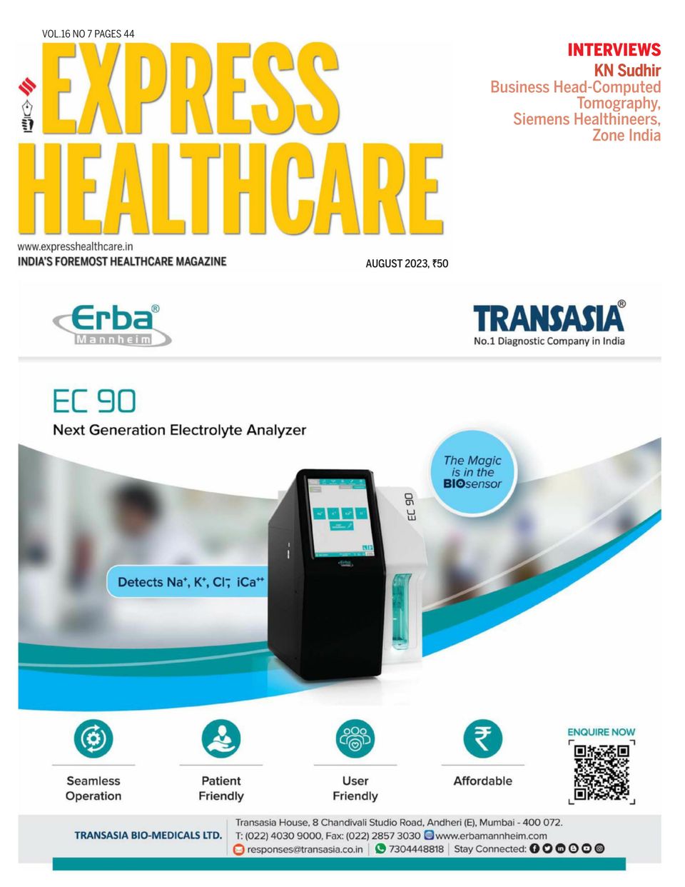 Express Healthcare Magazine - Get your Digital Subscription