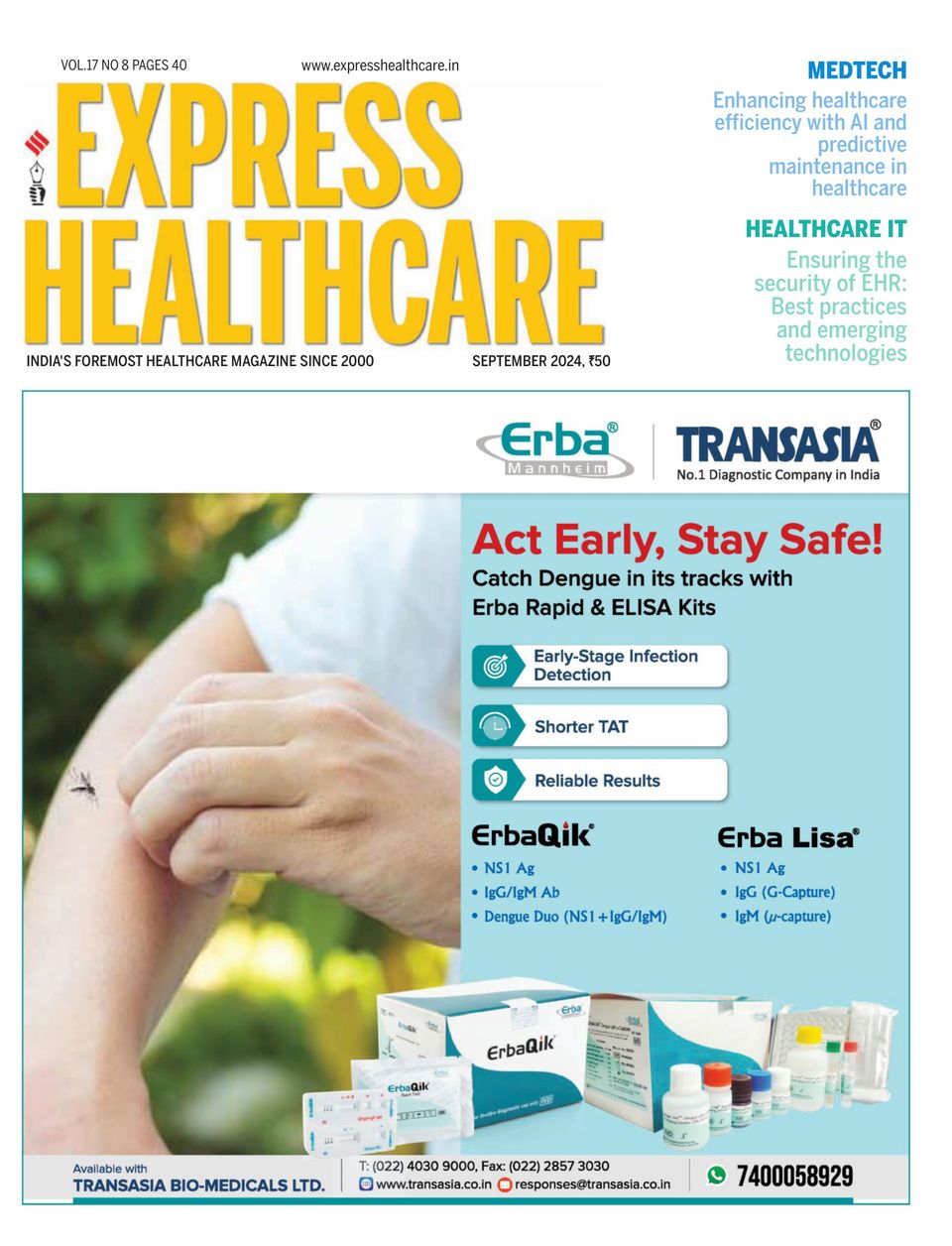 Express Healthcare Magazine - Get your Digital Subscription