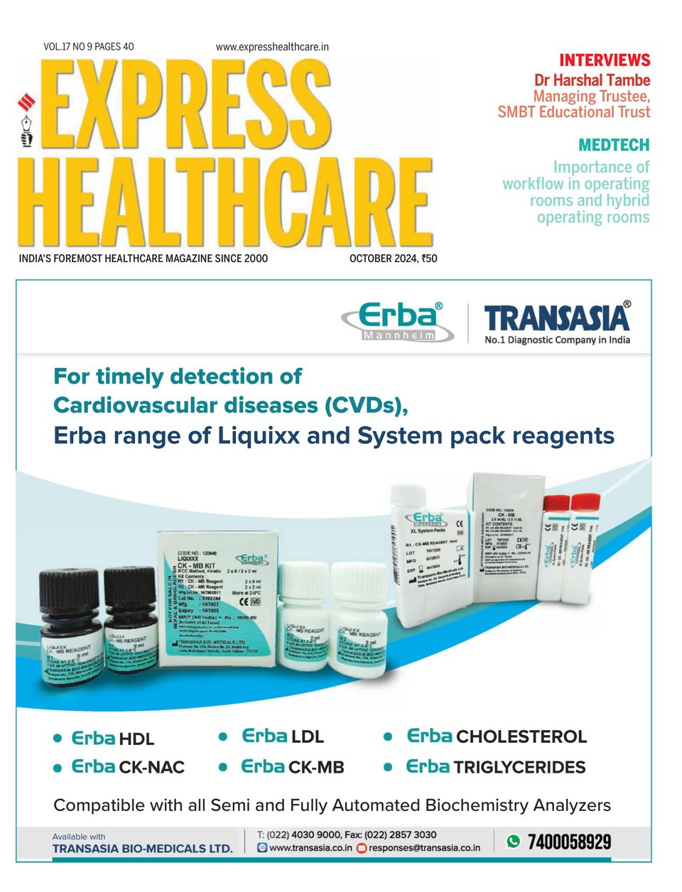 Get digital access to Express Healthcare Magazine | Magzter.com