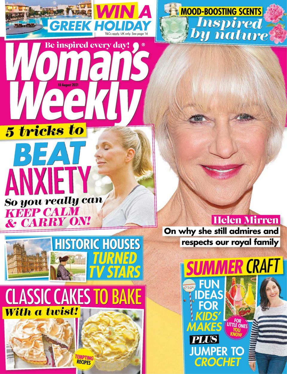 WOMAN'S WEEKLY-August 10, 2021 Magazine - Get your Digital Subscription