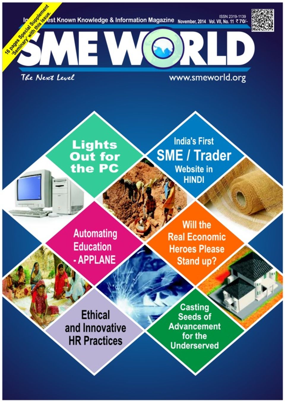 Get digital access to SME World - November 2014 issue | Magzter.com