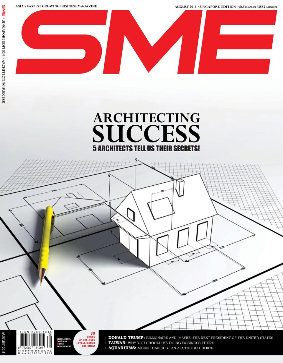 Get digital access to SME Magazine Singapore - August 2015 issue | Magzter.com
