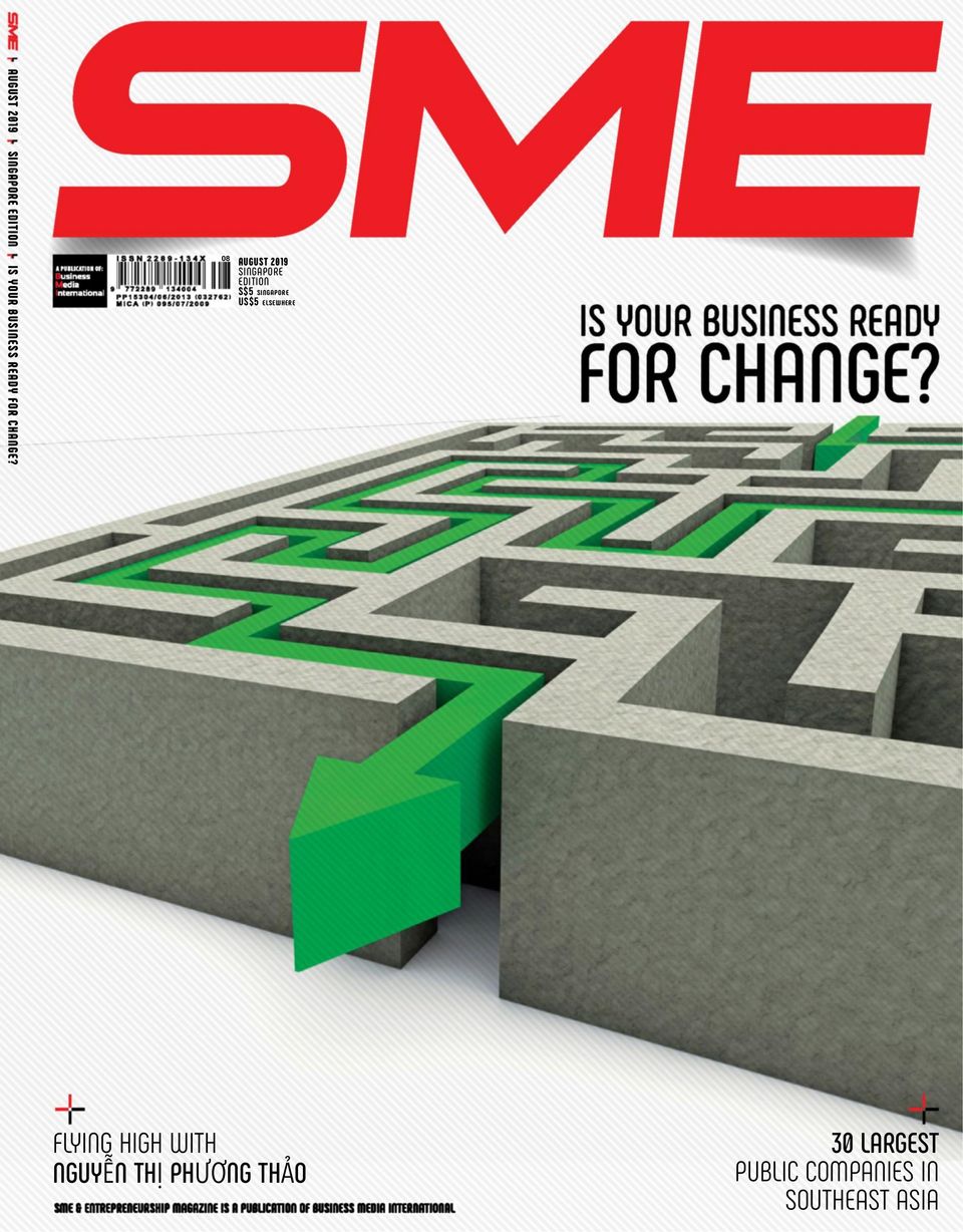 Get digital access to SME Magazine Singapore - August 2019 issue | Magzter.com
