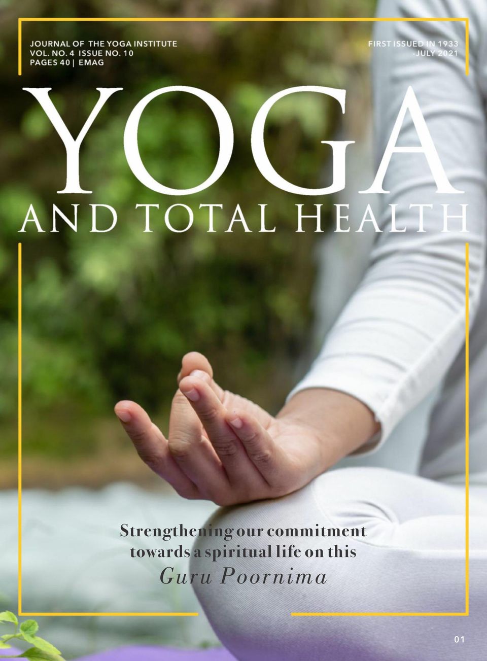 Yoga and Total Health Magazine - Get your Digital Subscription