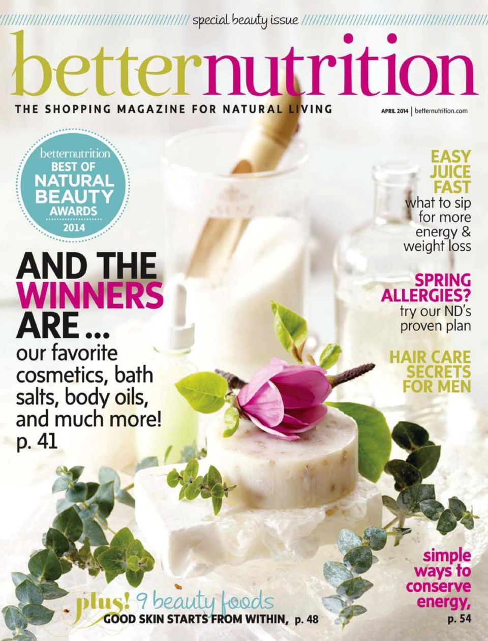 Better Nutrition-April 2014 Magazine - Get your Digital Subscription