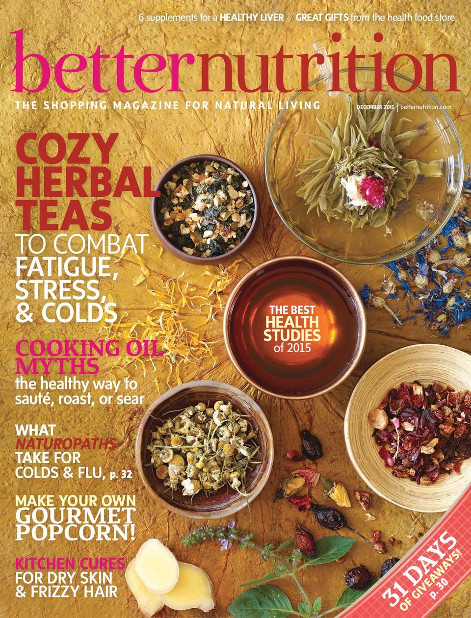 Better Nutrition-December 2015 Magazine - Get your Digital Subscription