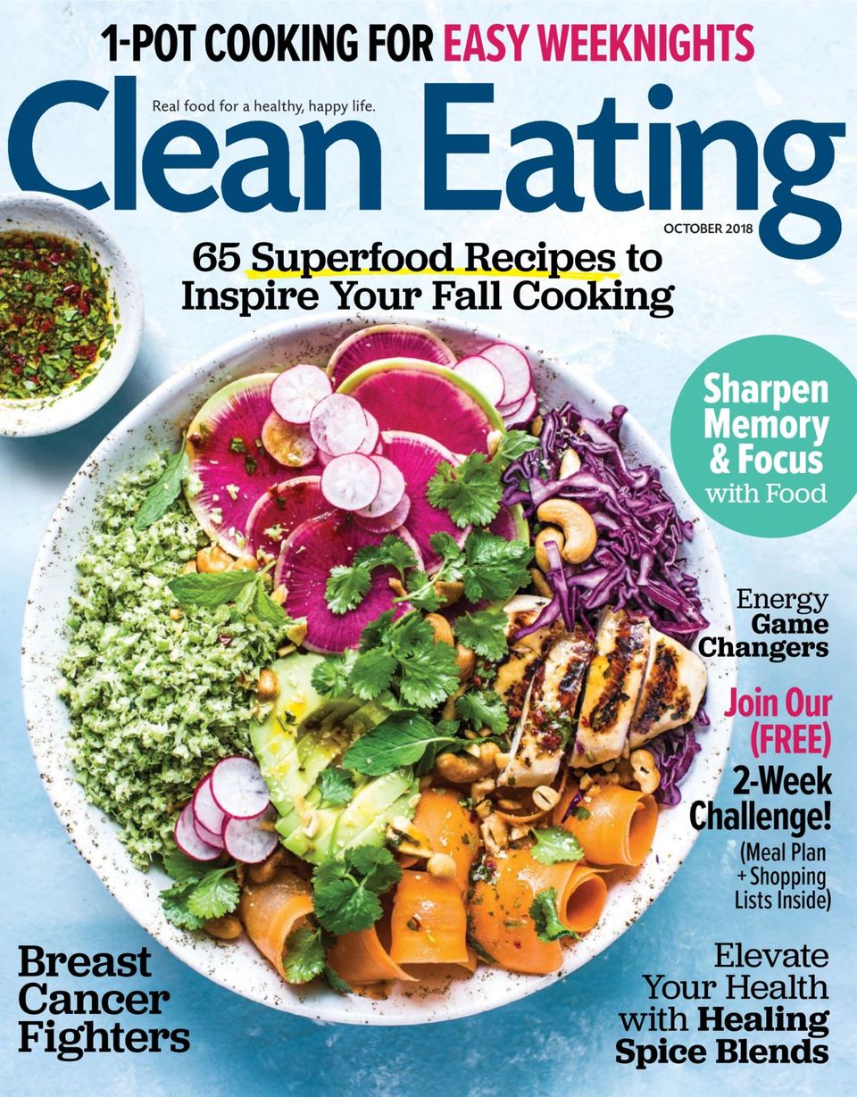 Clean Eating-October 2018 Magazine - Get your Digital Subscription