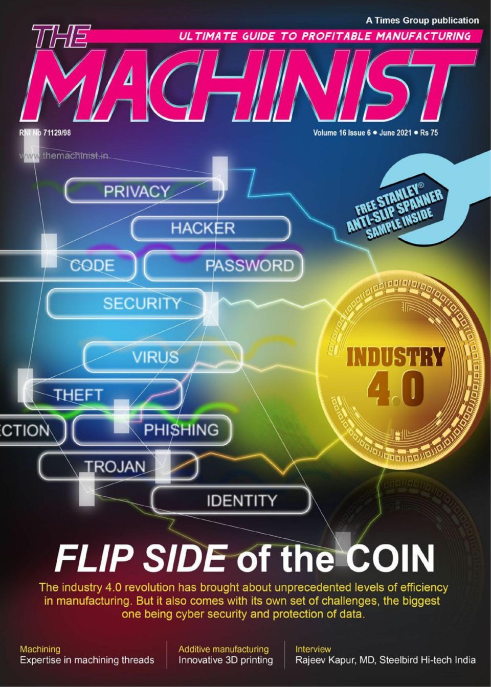 Get digital access to The Machinist - June 2021 issue | Magzter.com