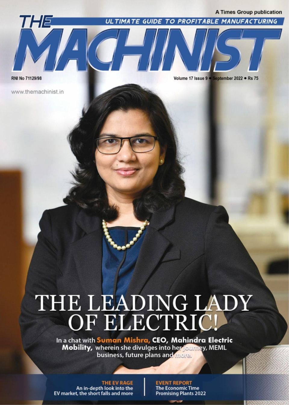 Get digital access to The Machinist - September 2022 issue | Magzter.com