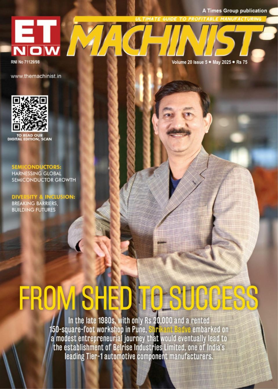Get digital access to The Machinist Magazine | Magzter.com