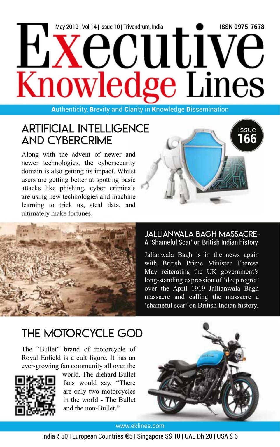 Executive Knowledge Lines-May 2019 Magazine - Get your Digital Subscription