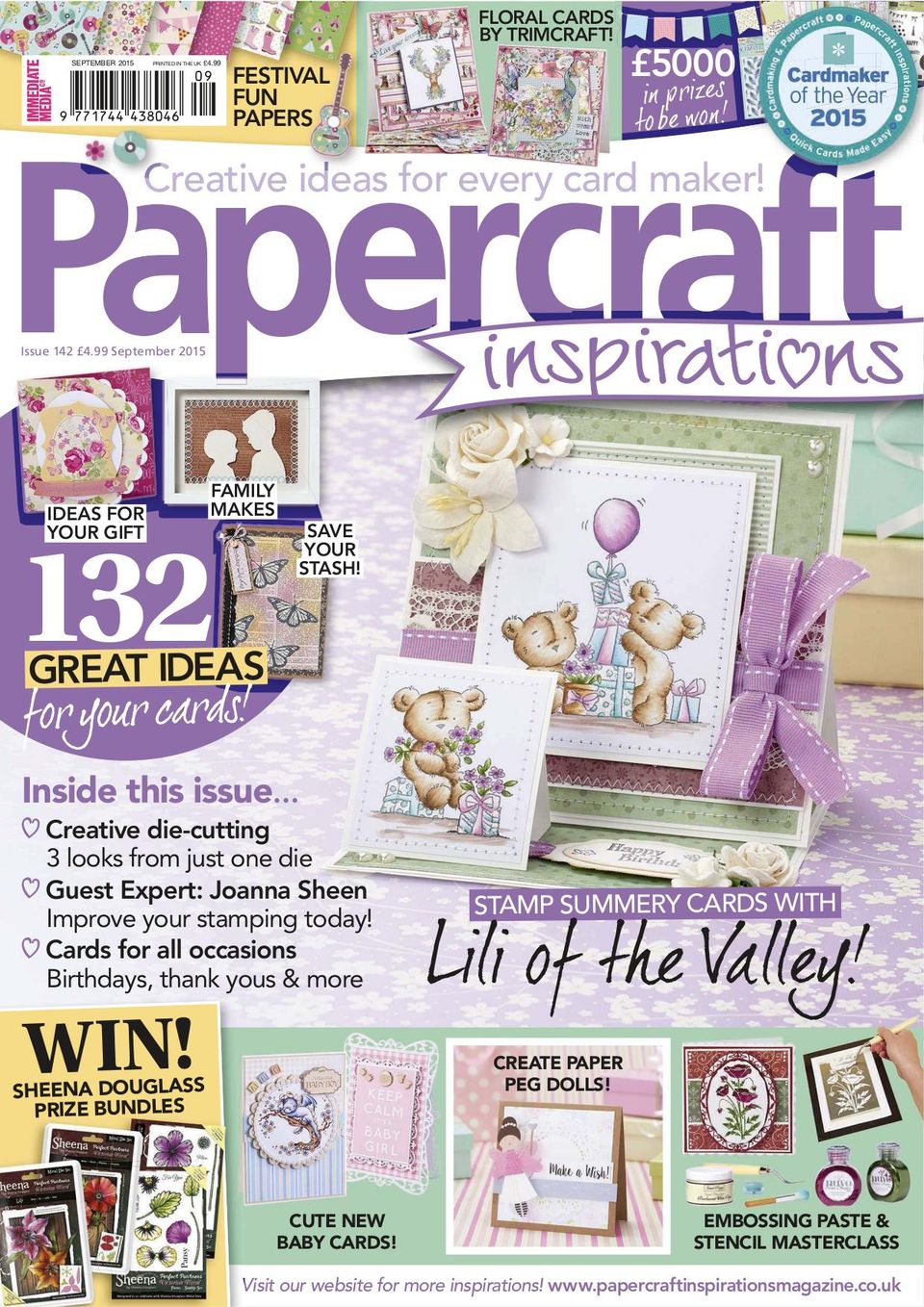Papercraft Inspirations-September 2015 Magazine