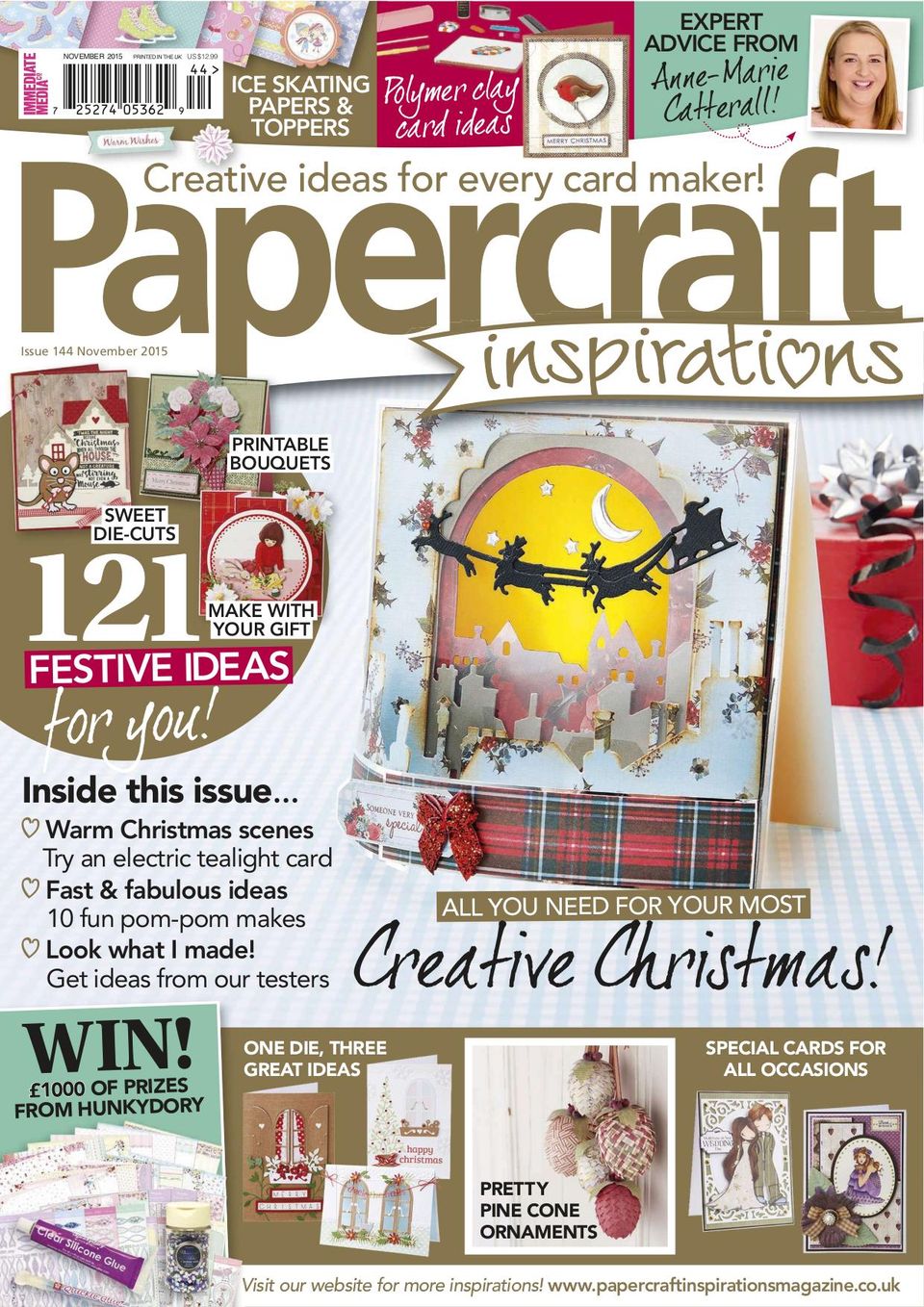 Get digital access to Papercraft Inspirations - November 2015 issue | Magzter.com
