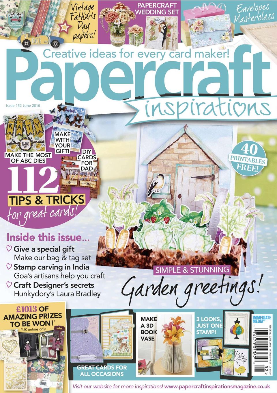 Papercraft Inspirations-June 2016 Magazine - Get your Digital Subscription