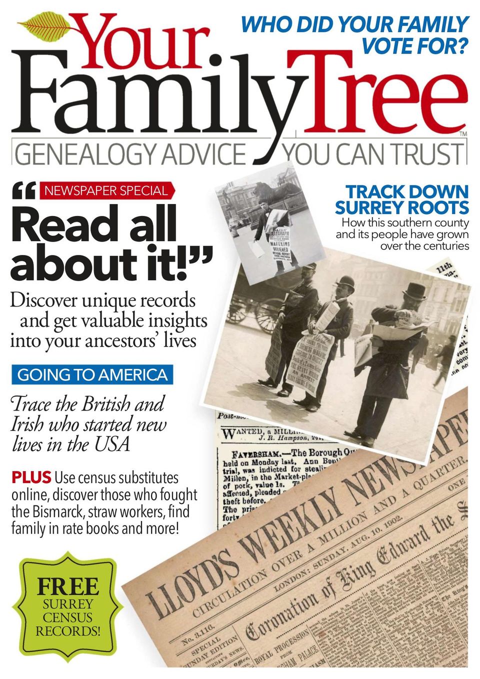 Get digital access to Your Family History - May 2015 issue | Magzter.com