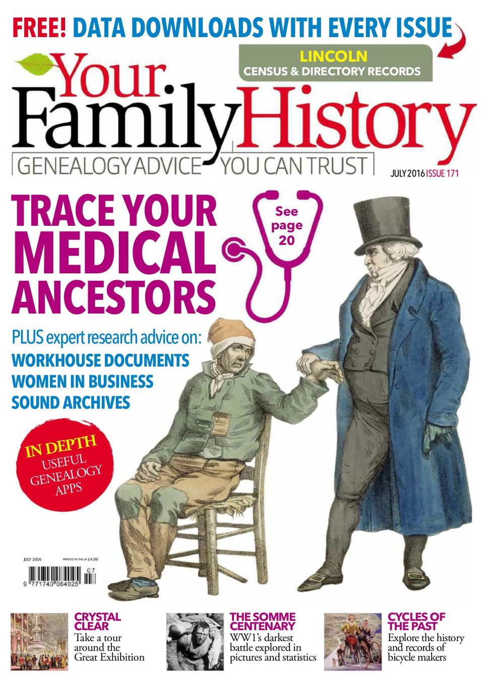 Your Family History-July 2016 Magazine - Get your Digital Subscription