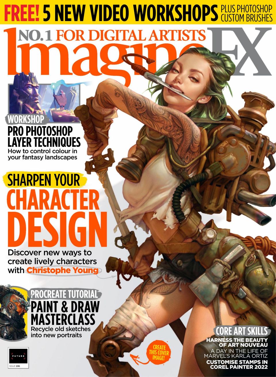 Get digital access to ImagineFX - December 2021 issue | Magzter.com