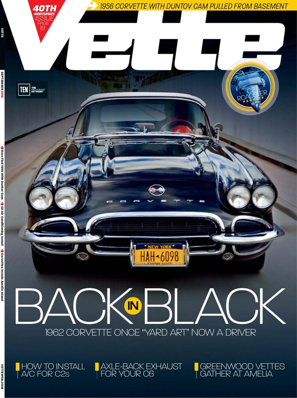 Vette-September 2016 Magazine - Get your Digital Subscription