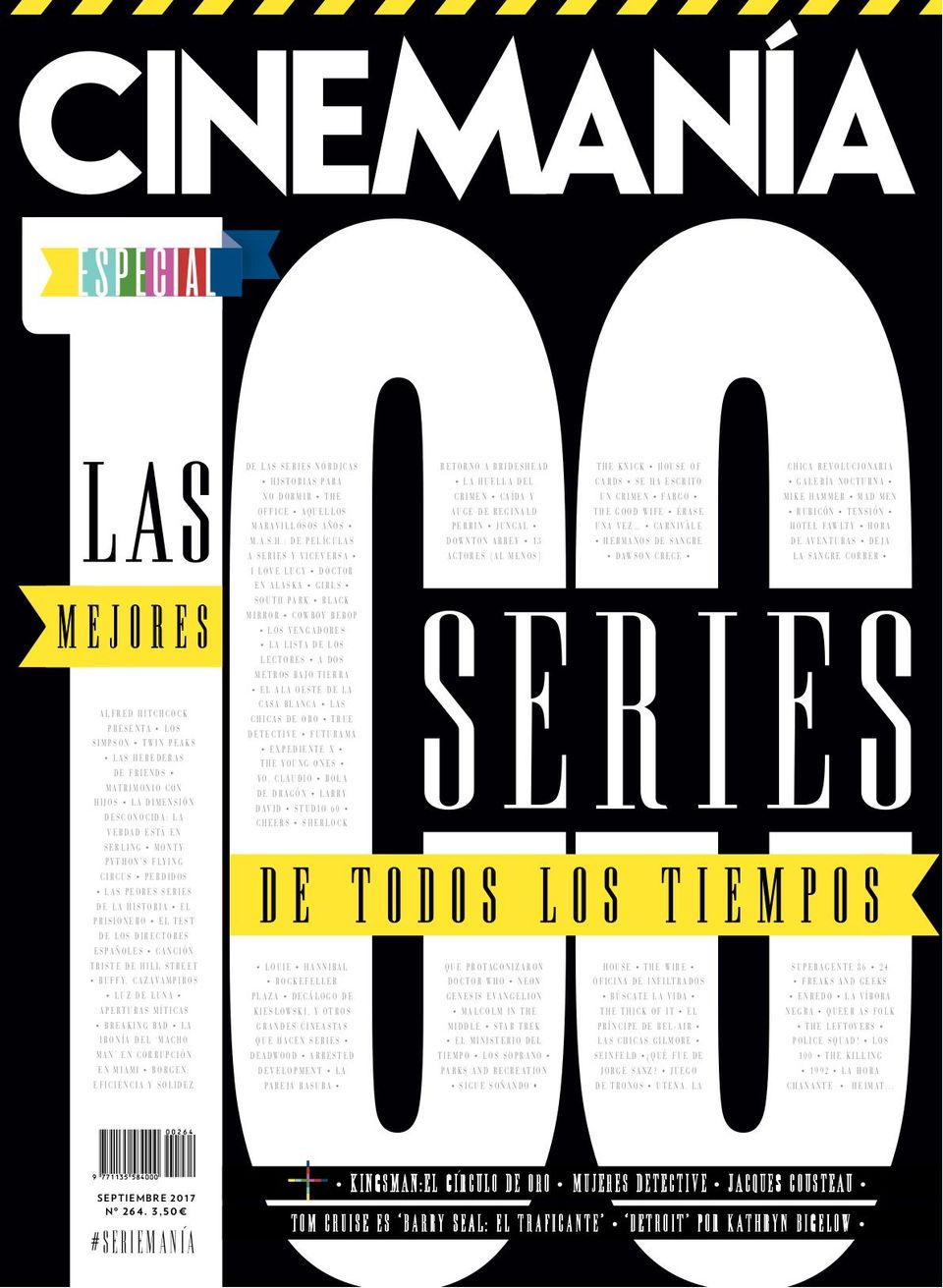 Get digital access to CINEMANIA - Septiembre 2017 issue | Magzter.com