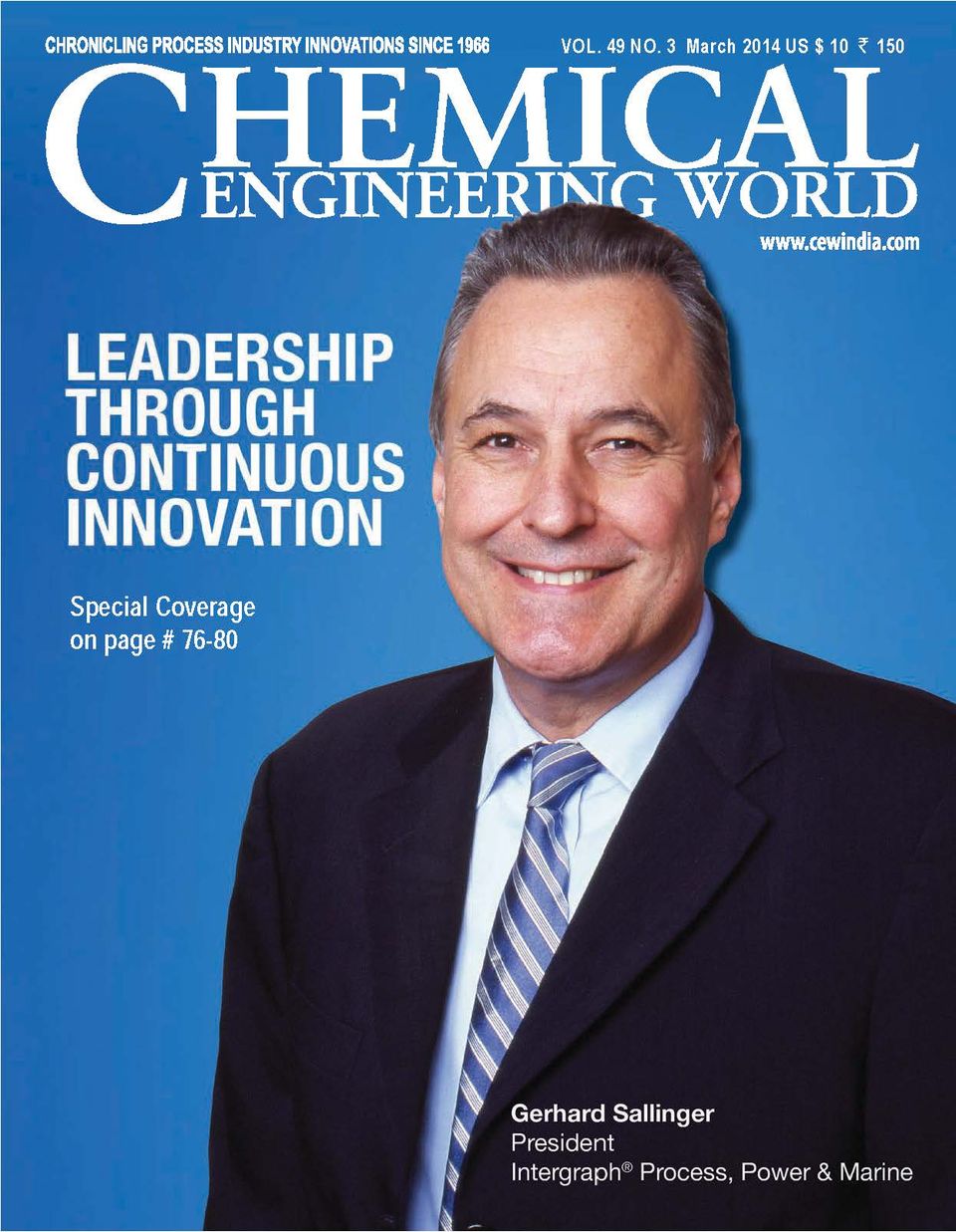 Get digital access to Chemical Engineering World - March 2014 issue ...