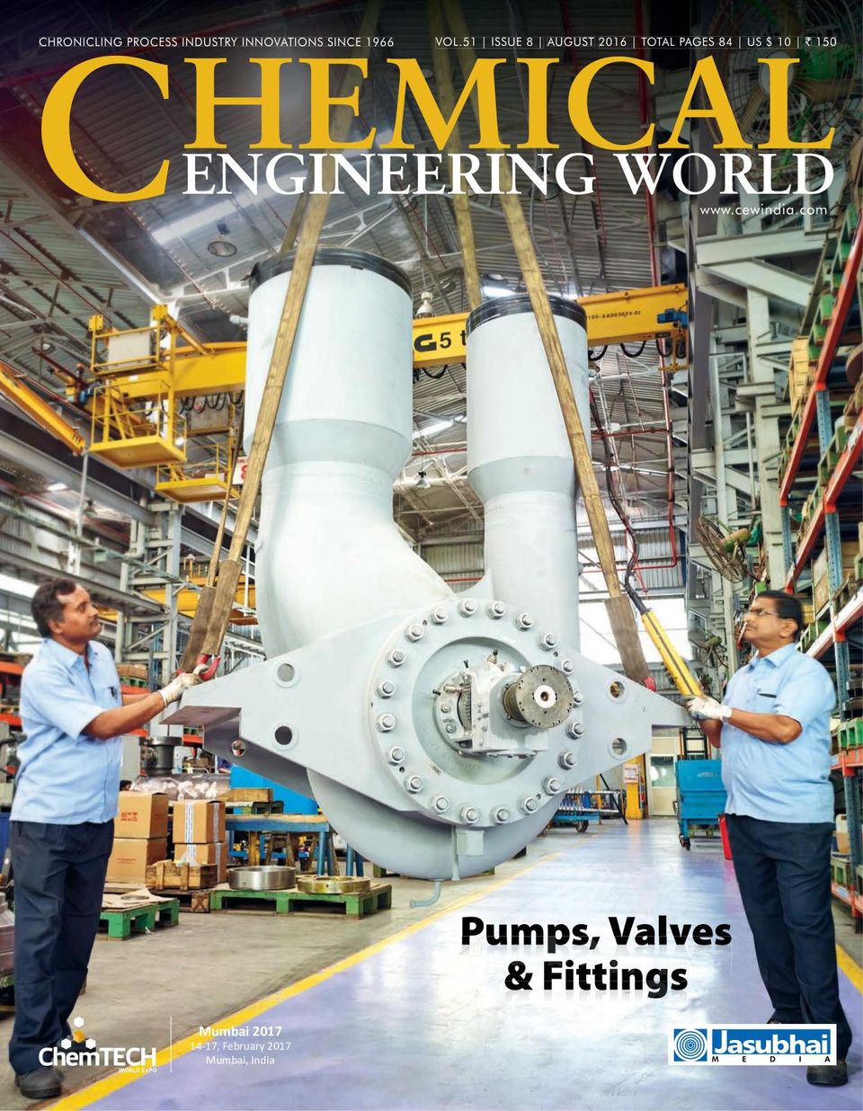 Get digital access to Chemical Engineering World - August 2016 issue ...
