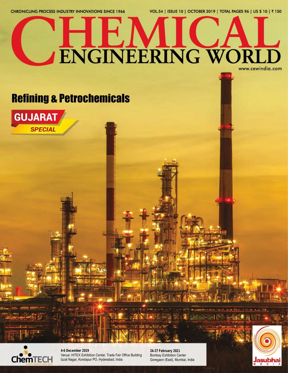 Get digital access to Chemical Engineering World - October 2019 issue ...