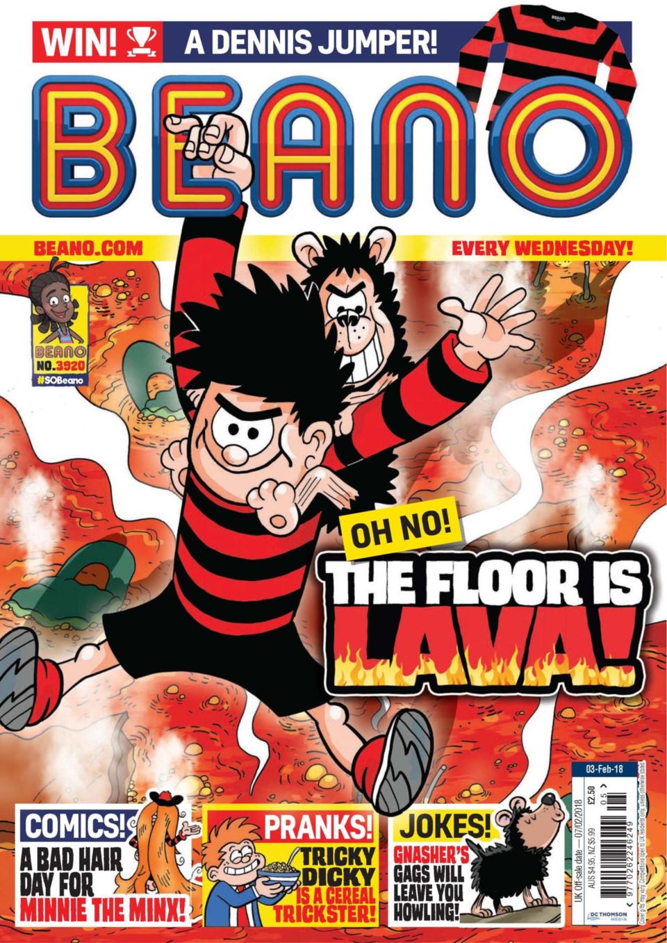 Get digital access to The Beano - February 03,2018 issue | Magzter.com