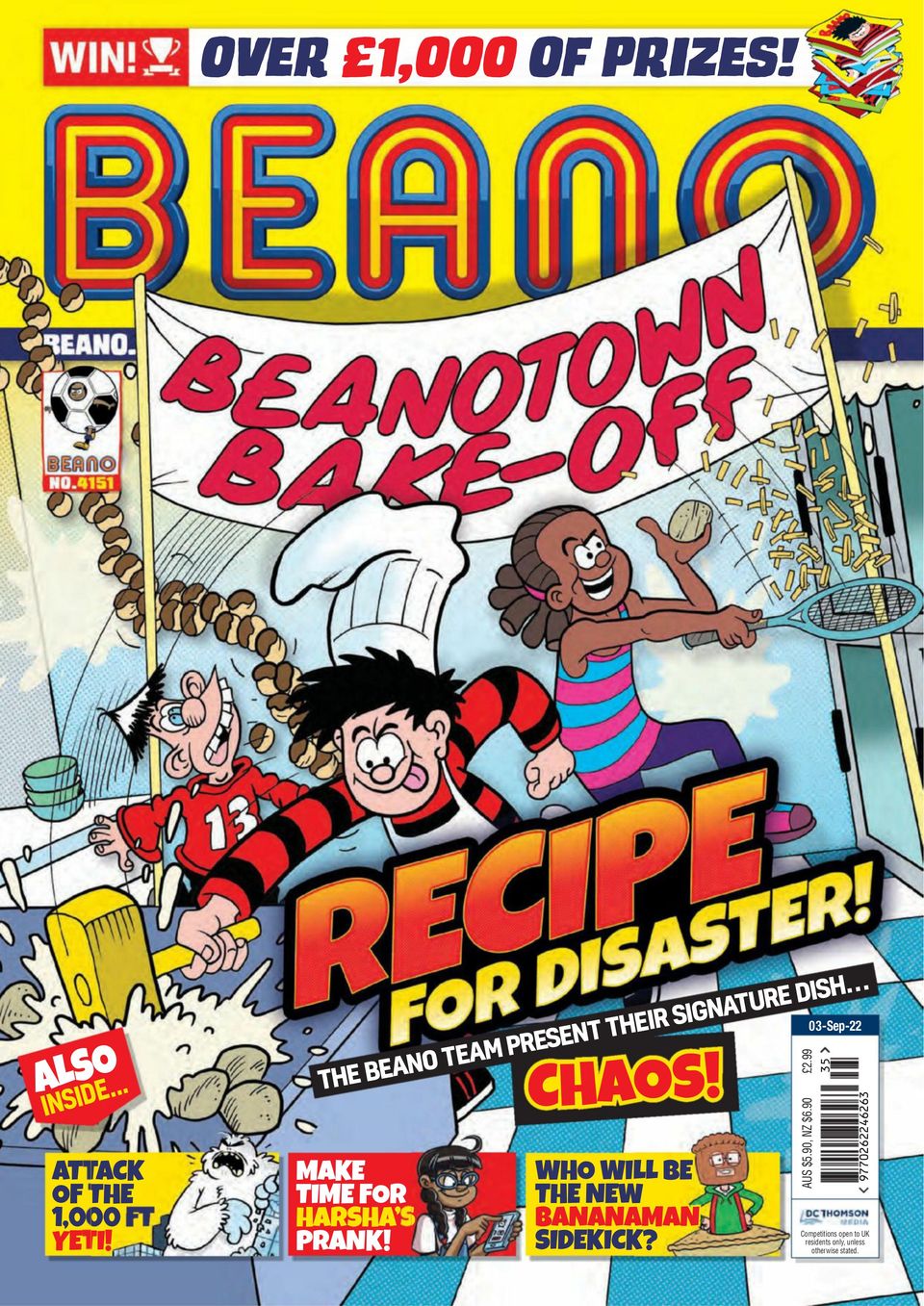 The Beano-September 03, 2022 Magazine - Get your Digital Subscription