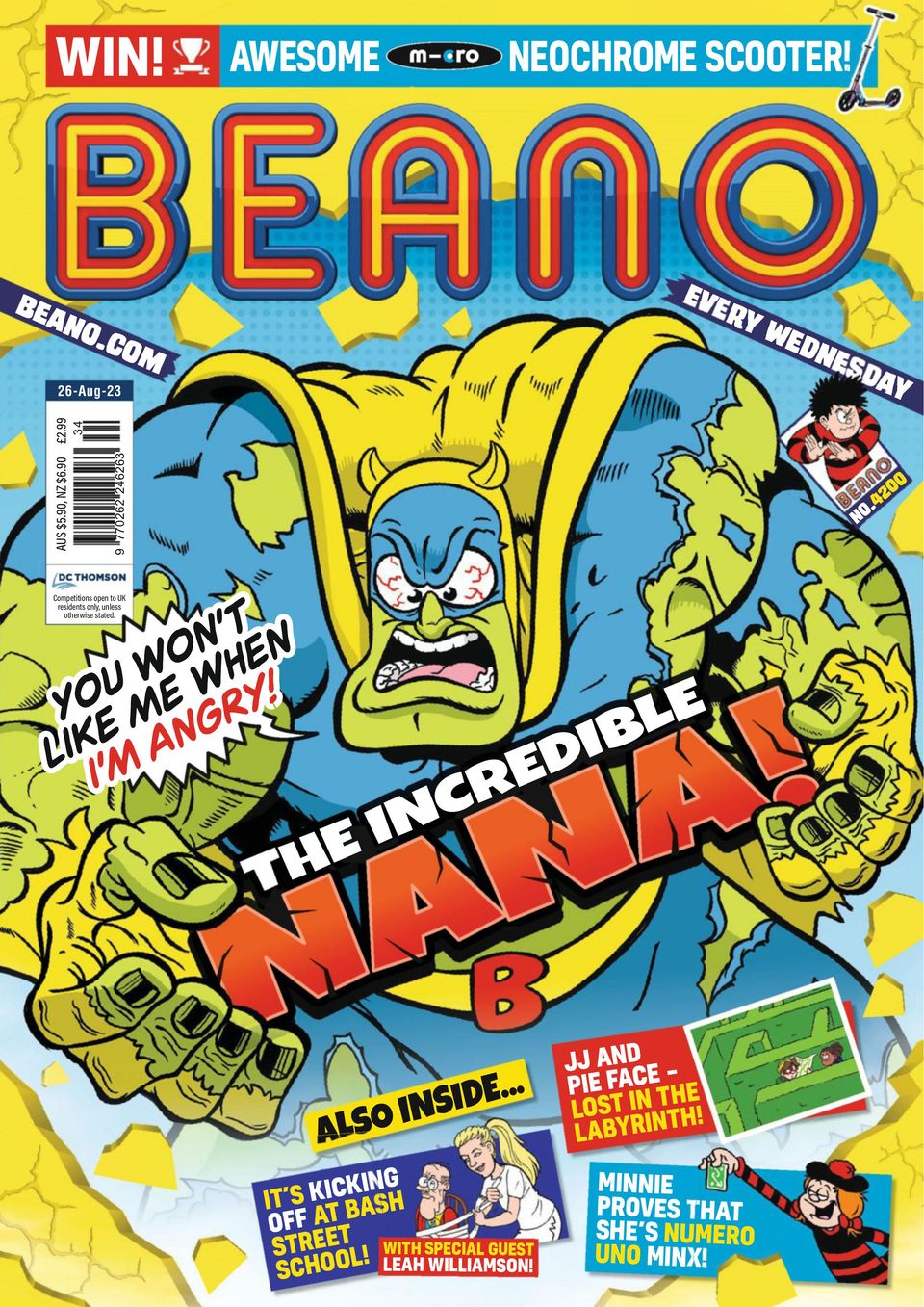 Get digital access to The Beano - August 26, 2023 issue | Magzter.com