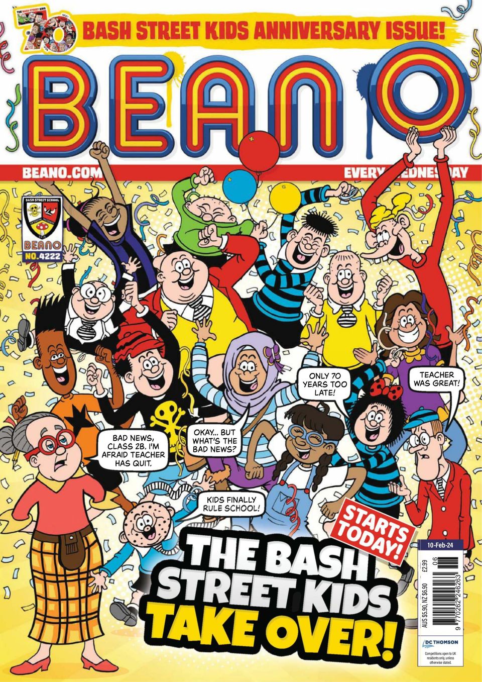 Get digital access to The Beano - February 10, 2024 issue | Magzter.com