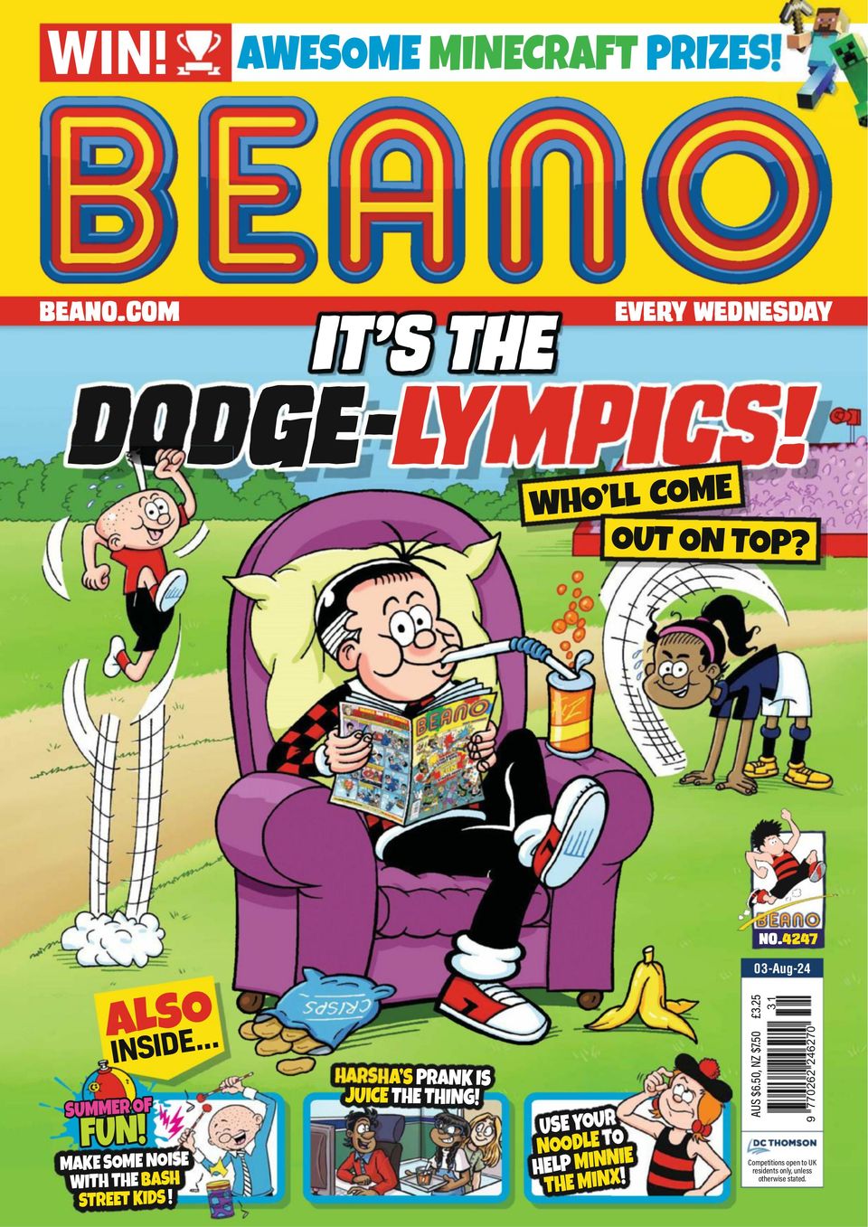 Get digital access to The Beano - August 03, 2024 issue | Magzter.com