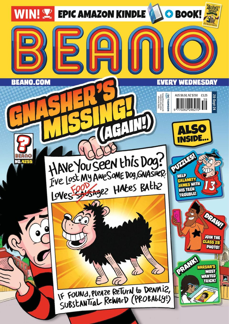 Get digital access to The Beano - September 28, 2024 issue | Magzter.com