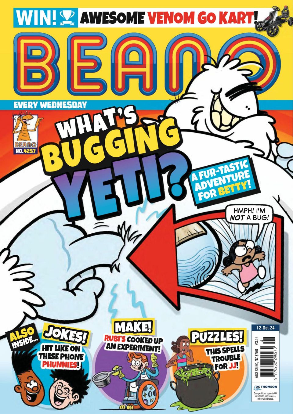 Get digital access to The Beano - October 09, 2024 issue | Magzter.com