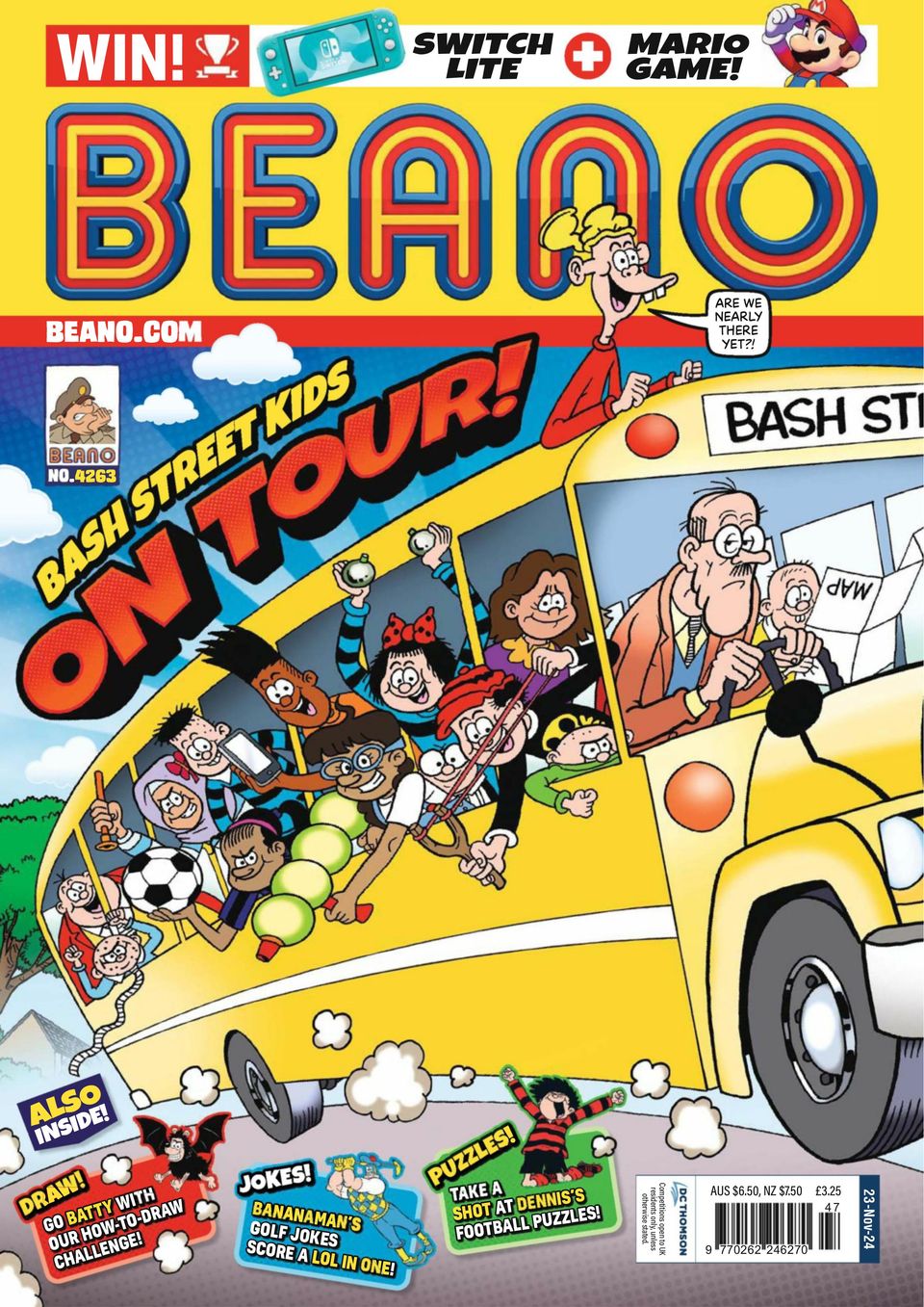 Get digital access to The Beano - November 20, 2024 issue | Magzter.com