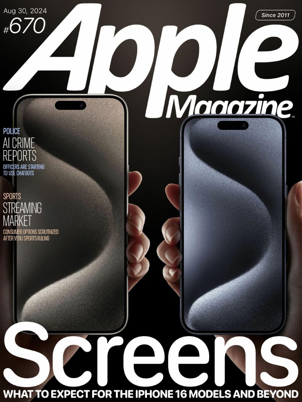 Get digital access to AppleMagazine - August 30, 2024 issue | Magzter.com