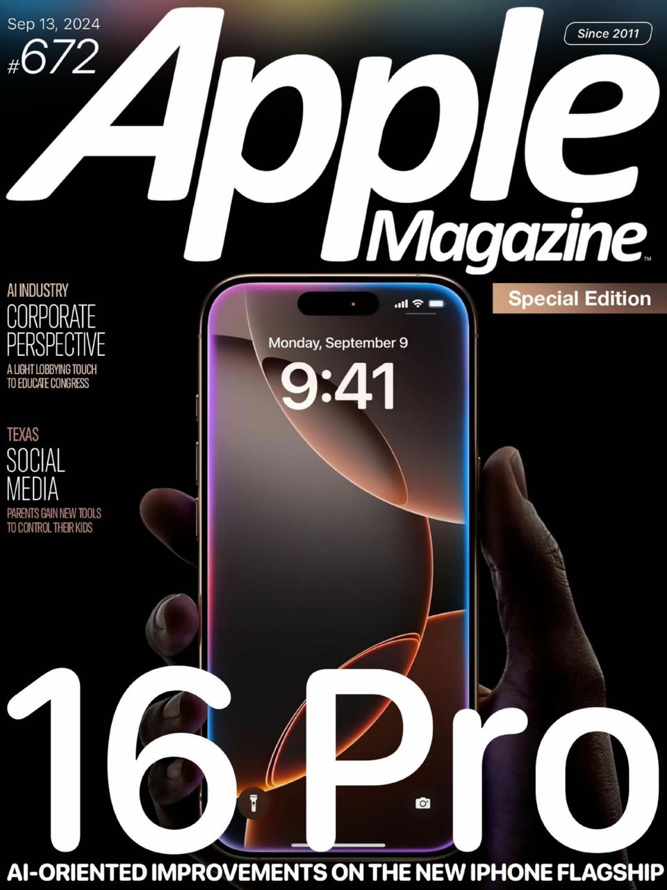 Get digital access to AppleMagazine - September 13, 2024 issue | Magzter.com