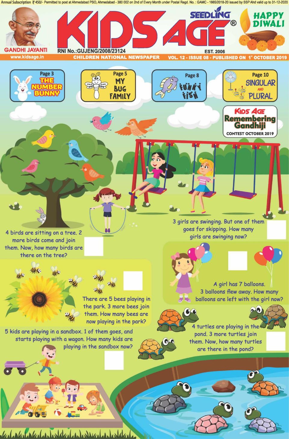 Get digital access to Kids Age - October 2019 issue | Magzter.com