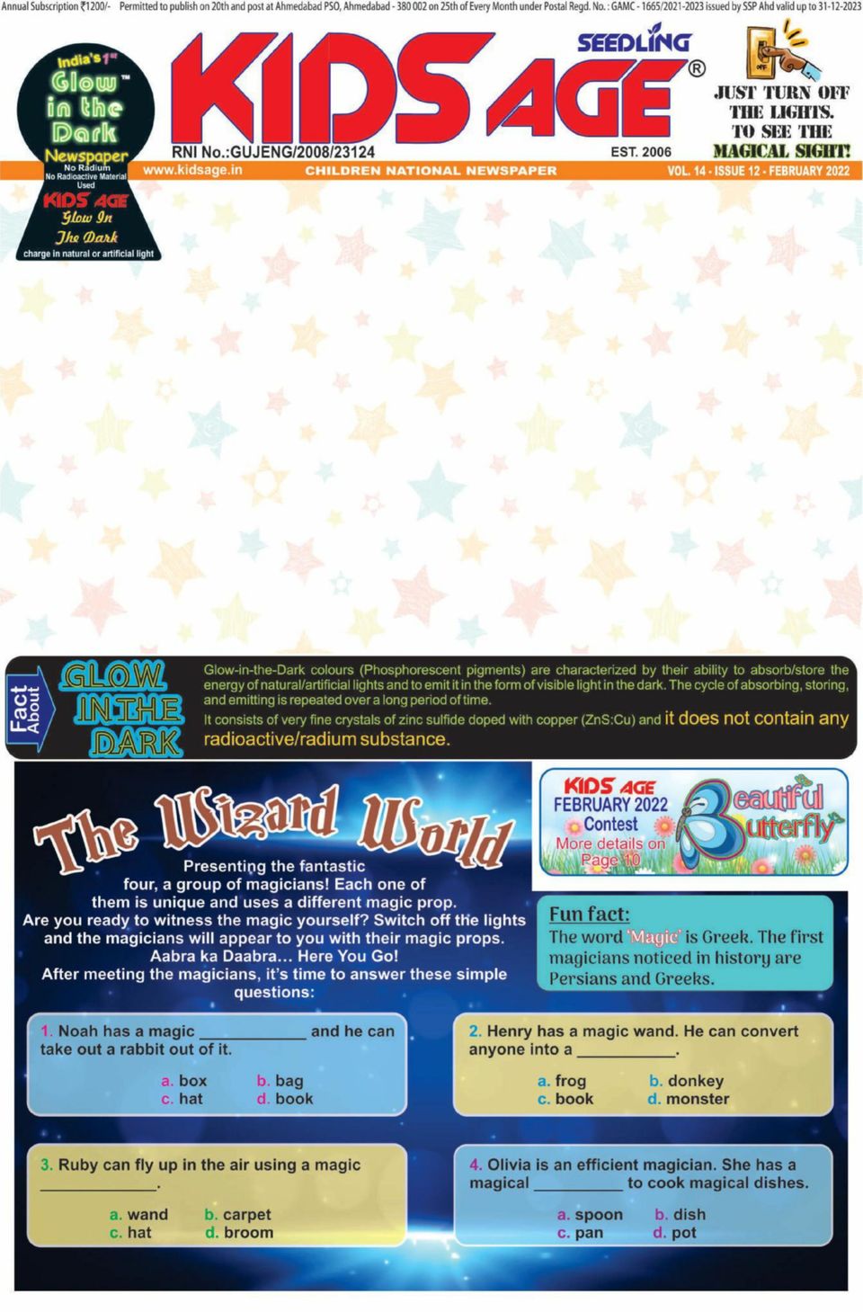 Kids Age-Febuary 2022 Magazine - Get your Digital Subscription