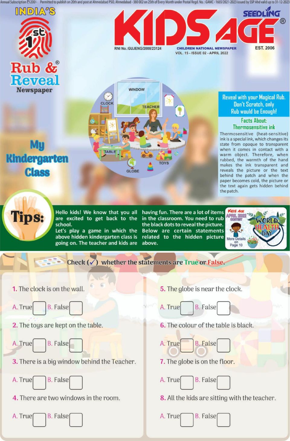 Kids Age-April 2022 Magazine - Get your Digital Subscription
