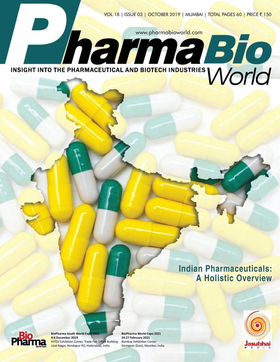 Pharma Bio World-October 2019 Magazine - Get your Digital Subscription