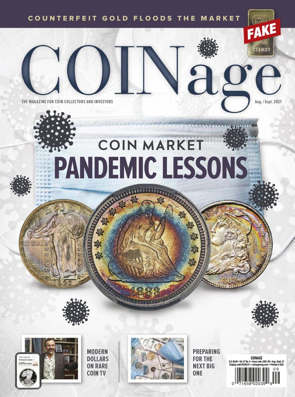 COINage Magazine-August - September 2021 Magazine