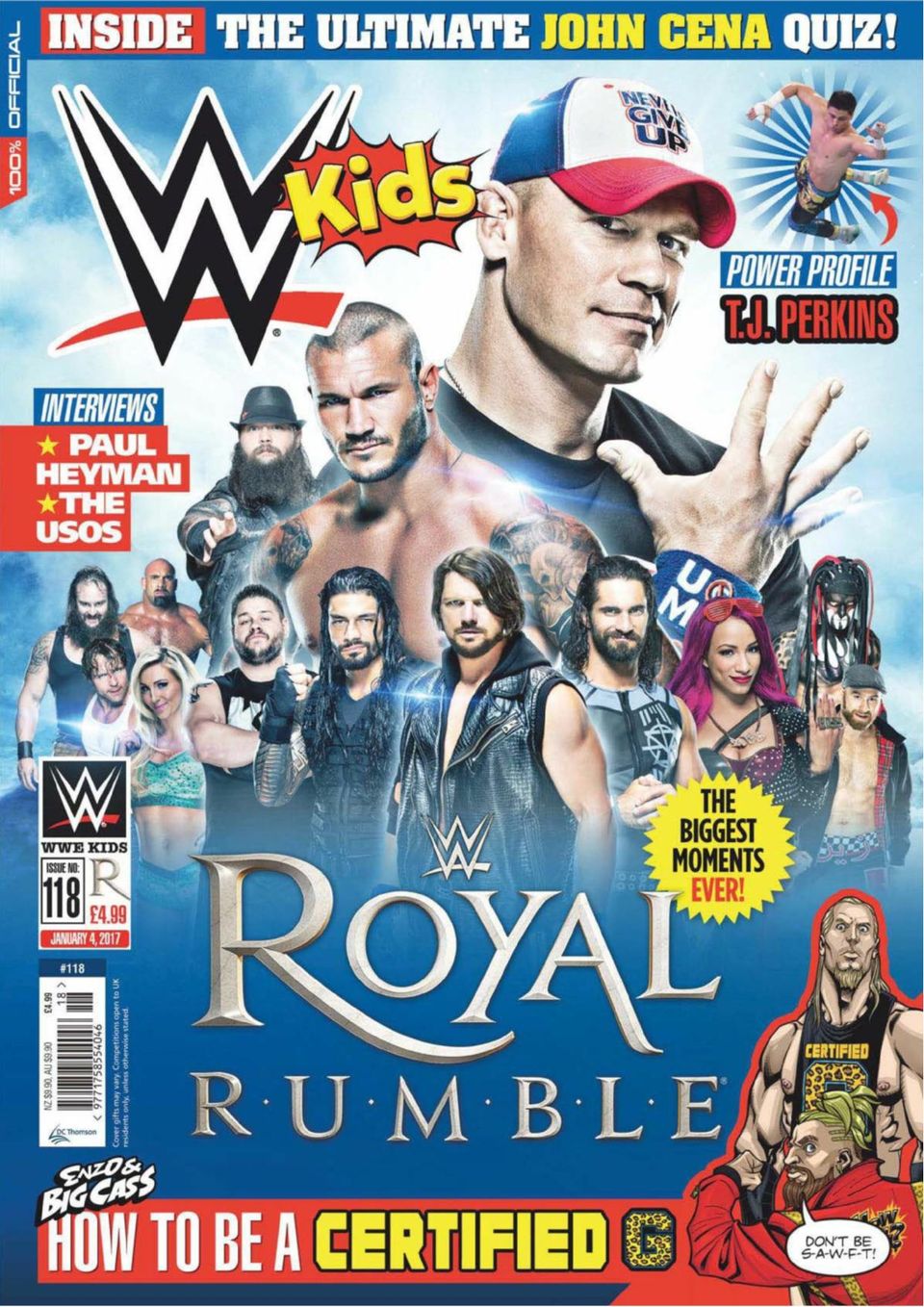 Get digital access to WWE Kids - Issue 118 issue | Magzter.com