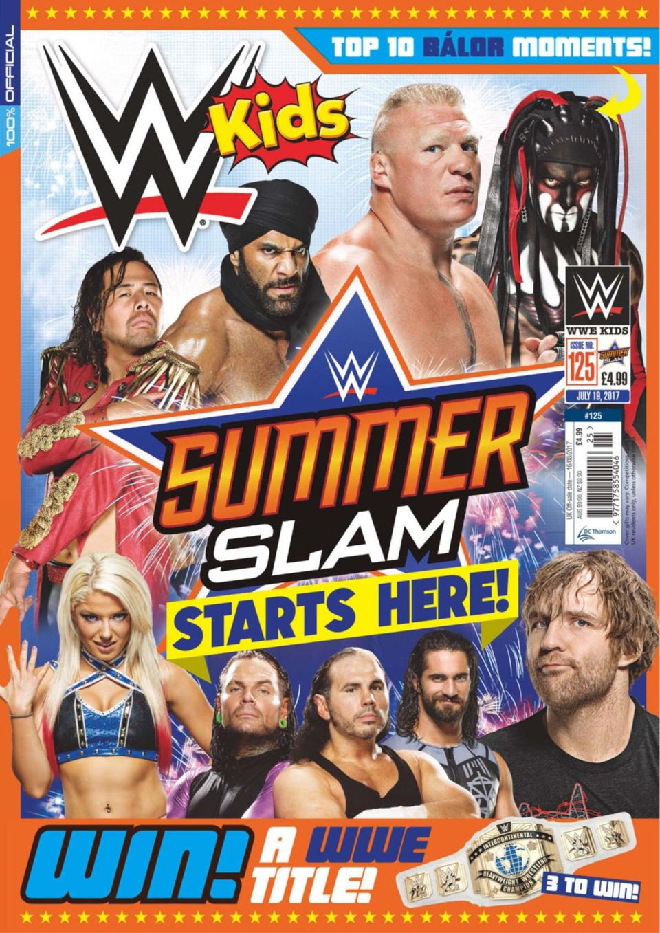 WWE Kids-Issue 125 Magazine - Get your Digital Subscription