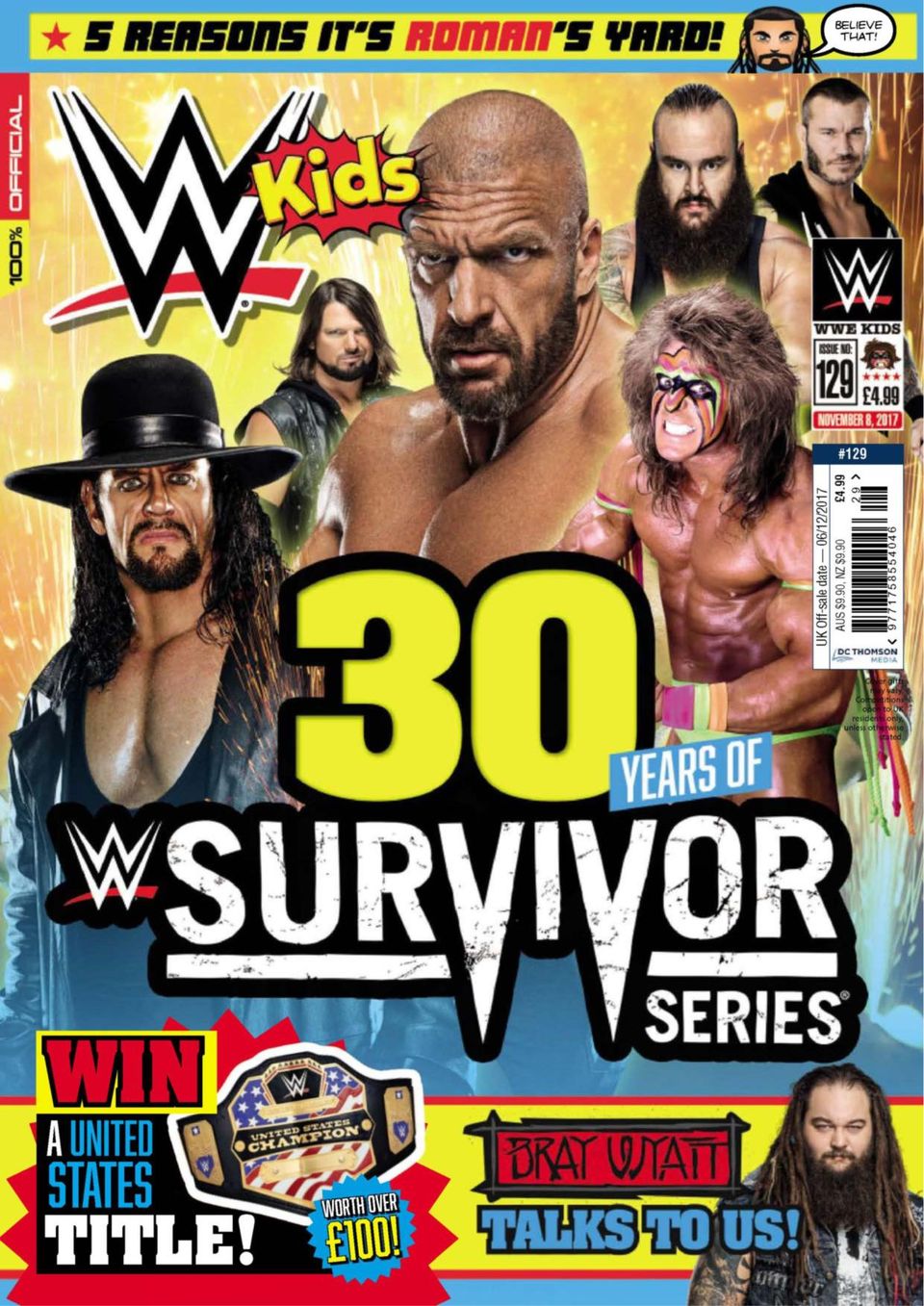 Get digital access to WWE Kids - Issue 129 issue | Magzter.com