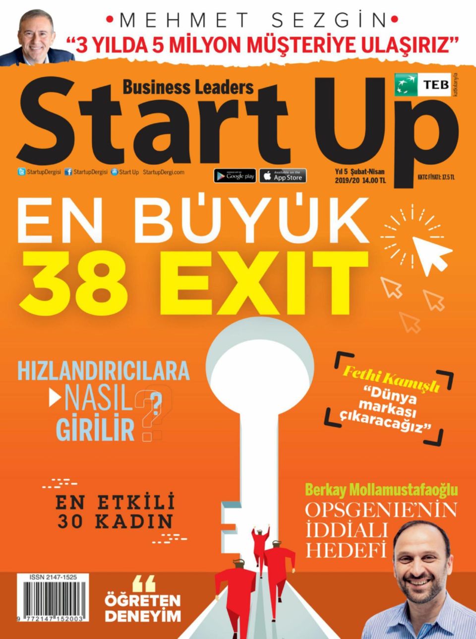 Start Up-Şubat 2019 Magazine - Get your Digital Subscription