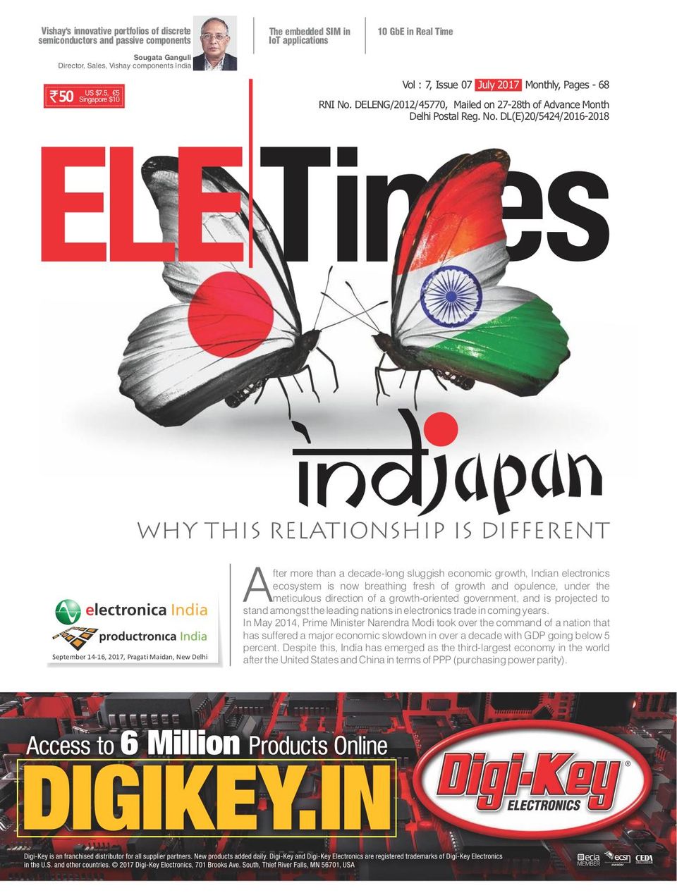 ELE Times-July 2017 Magazine - Get your Digital Subscription