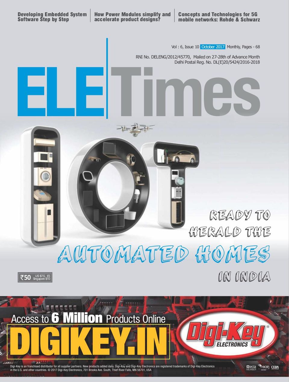 ELE Times-October 2017 Magazine - Get your Digital Subscription