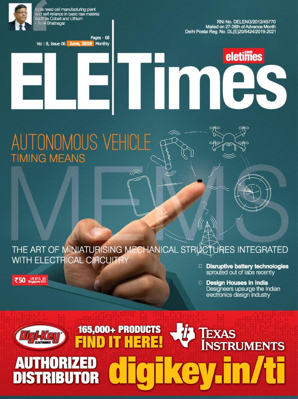 Get digital access to ELE Times - June 2019 issue | Magzter.com