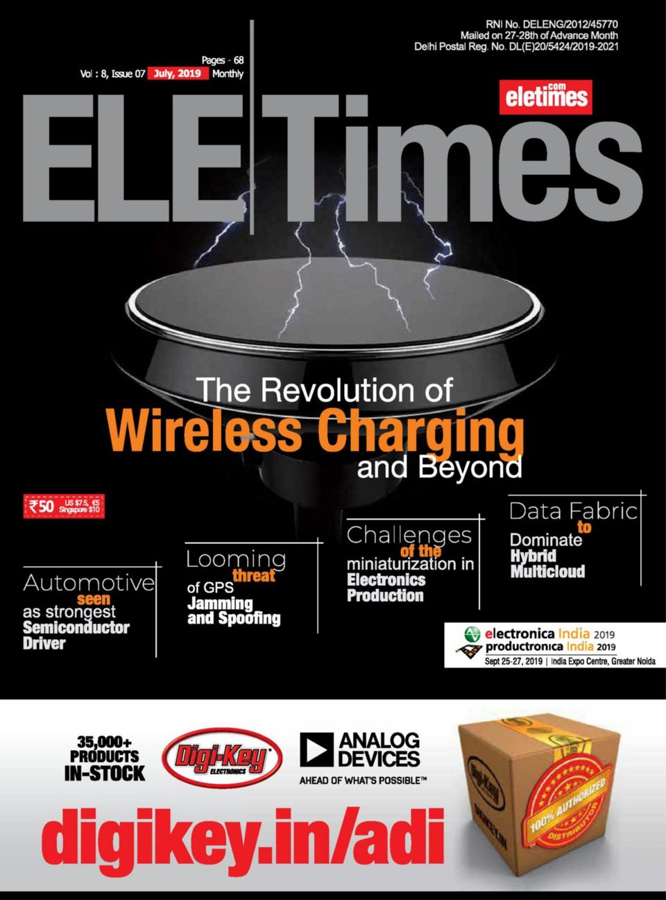 Get digital access to ELE Times - July 2019 issue | Magzter.com