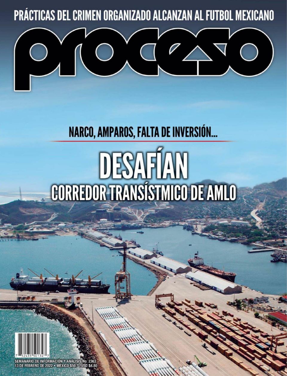 Revista Proceso-February 13, 2022 Magazine - Get your Digital Subscription